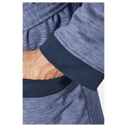 Hausanzug Jan Vanderstorm "Morgenmantel SOGIR", Herren, Gr. 7XL, blau, Obermaterial: 60% Baumwolle CO. 40% Polyester COOLMAX PES(Coolmax)., Homewear-Sets Hausanzug