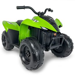 Injusa Kawasaki KFX90 ATV 12V Elektroquad f&uuml;r Kinder ab 2 Jahren - batteriebetriebenes Quad mit Vorw&auml;rts- & R&uuml;ckw&auml;rtsgang