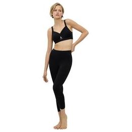 Sport-BH triaction by Triumph "Triaction Gravity Lite P EX", Damen, Gr. 75, Cup C, schwarz, Single Jersey, Obermaterial: 47% Polyester, 33% Polyamid, 20% Elasthan, kontrastfarbene Details, leicht gl&auml;nzend, unifarben, k&ouml;rpernah, BHs Sport-BH, atmungsaktiv und extremer Halt