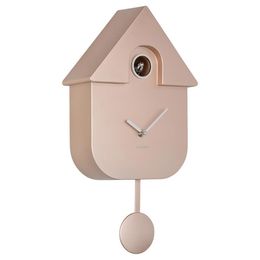 Karlsson Wanduhr Cuckoo, Ros&eacute;gold, Kunststoff, 21.5x41x8.5 cm, Schlagwerk, Dekoration, Uhren, Wanduhren