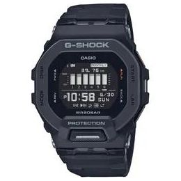 Smartwatch Casio G-SHOCK "GBD-200", schwarz (schwarz, grau, schwarz), Smartwatches, Herren, Smartwatch, Armbanduhr, Herren,Bluetooth,Schrittz&auml;hler,bis 20bar wasserd.,digital