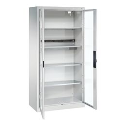 C+P Akkuladeschrank Acurado, 1950x930x500mm, 7035/7035 ; C + P M&ouml;belsysteme (8921-055E1|S10061)