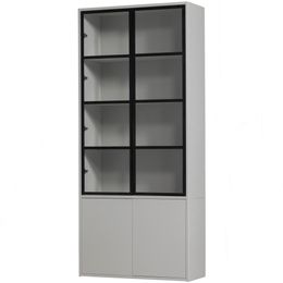 Vitrine Basic Grau
