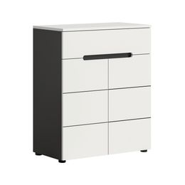 Schuhschrank CANU Grau, Wei&szlig;
