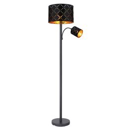 Globo Stehleuchte Sunna Schwarz max. 25 Watt