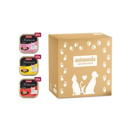 animonda vom Feinsten Kitten Megapack Katzen-Nassfutter 3x32x100g
