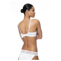B&uuml;gel-BH Mey "SERIE AMOROUS", Damen, Gr. 75, Cup A, wei&szlig;, Spitze, Obermaterial: 77% Polyamid, 23% Elasthan, unifarben, BHs B&uuml;gel-BH, verstellbare BH-Tr&auml;ger verleihen optimalen Sitz