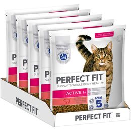 Perfect Fit Katze 1+ Rind Active Katzen-Trockenfutter mit Vitamin B 1,4kg