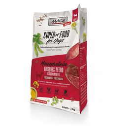 MAC's Dog Mono Pferd Hunde-Trockenfutter f&uuml;r allergische Hunde 3kg