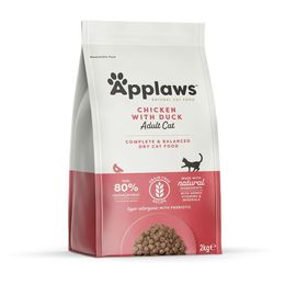Applaws Cat H&uuml;hnchen & Ente Katzen-Trockenfutter getreidefrei 2kg