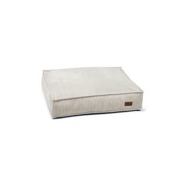 Designed by Lotte Hundekissen Cord Ribbed hellgrau 70x55x15cm