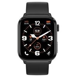 Ice Watch Smartwatch ICE-WATCH "ICE smart 3.0", schwarz (schwarz, schwarz, schwarz), Smartwatches, Damen, Smartwatch, Armbanduhr,Damenuhr,Herrenuhr,Silikonarmband,Bluetooth,digital