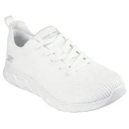 Sneaker Skechers "BOBS B FLEX LO-GRACEFUL STRIDE", Damen, Gr. 39, wei&szlig;, Textil, Schuhe Sneaker, mit leichter EVA-Laufsohle, Topseller