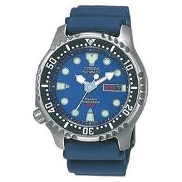 Automatikuhr Citizen "Promaster Mechanical Diver", blau, Armbanduhren, Damen, Automatikuhr, Armbanduhr, Herrenuhr, Damenuhr, Taucheruhr, bis 20 bar wasserdicht