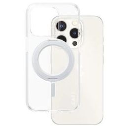 CARE BY PANZERGLASS Handyh&uuml;lle "Kickstand Case mit MagSafe f&uuml;r Apple iPhone 15 Pro", transparent, B:11cm H:2cm T:19,5cm, H&uuml;llen, Backcover, Schutzh&uuml;lle, Handyschutzh&uuml;lle, Case, Schutzcase, sto&szlig;fest