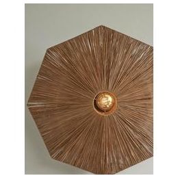 GOOD & MOJO Wandleuchte "Panama", braun, 1, &Oslash; 65cm, Leuchten, Wandleuchte