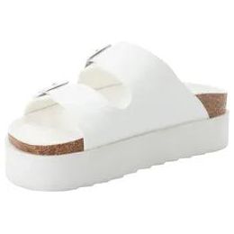 O`Neill Sandale O'NEILL "SANDY PLATFORM SLIDER WOMEN LOW", Damen, Gr. 41, wei&szlig; (sanftes wei&szlig;), Synthetik, Schuhe Sandale
