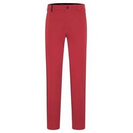 Chinos MEYER "Augusta", Herren, Gr. 40, L&auml;nge 34, rot, 88% Polyamid, 12% Elasthan, unifarben, figurumspielend lang, Hosen, High Performance 4-Way-Stretch, aus der Golf Serie