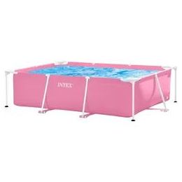 Framepool Intex "PINK RECTANGULAR", rosa, B:150cm H:60cm L:220cm, Schwimmbecken, BxLxH: 150x220x60 cm