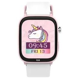 Ice Watch Smartwatch ICE-WATCH "ICE smart junior 3.0 - Find My - 1.75", wei&szlig; (wei&szlig;, wei&szlig;), Smartwatches, Kinder, Smartwatch, Armbanduhr, Kinderuhr, Silikonarmband, Bluetooth, Geschenkidee,digital