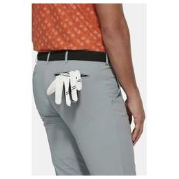 Chinos MEYER "Augusta", Herren, Gr. 34, L&auml;nge 32, grau, 88% Polyamid, 12% Elasthan, unifarben, figurumspielend lang, Hosen, High Performance 4-Way-Stretch, aus der Golf Serie