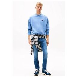 Tommy Hilfiger Slim-fit-Jeans TOMMY JEANS "Scanton Slim", Herren, Gr. 31, L&auml;nge 30, blau (denim medium 1a5), Denim/Jeans, Obermaterial: 99% Baumwolle, 1% Elasthan, slim fit, Jeans Slim-fit-Jeans, mit mittlerer Leibh&ouml;he, 5-Pocket-Design