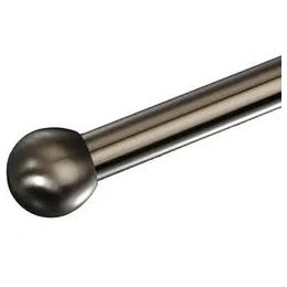 Gardinenstangen-Endst&uuml;ck Liedeco "Kugel - France", silber (edelstahlfarben), B:3,6cm H:3,6cm L:3,6cm &Oslash;:2cm, Gardinenstangenendst&uuml;cke, Gardinenstangen-Endst&uuml;ck, 20 mm