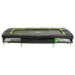 Bodentrampolin EXIT "Silhouette", schwarz (schwarz, schwarz), Trampoline, Kinder, B/L/T: 153cm