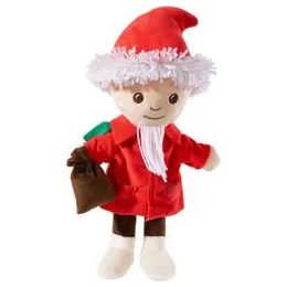 Stoffpuppe Heunec "Sandmann, klein", rot, Puppen, Kinder, enth&auml;lt recyceltes Material