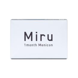 Miru 1month (3er Packung) | Monatslinsen | Sph&auml;rische Linsen | Kontaktlinsen