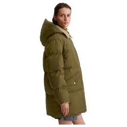Marc O'Polo Outdoorjacke MARC O'POLO "aus recyceltem Polyester", Damen, Gr. 40, mossy olive, Obermaterial: 100% Polyester. F&uuml;llung: 80% Daune, 20% Feder, unifarben, regular fit, paspeliert, Jacken Outdoorjacke
