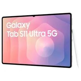 Samsung Tablet "Galaxy Tab S11 Ultra", Energieeffizienz: G (A-G), silber, 512 GB,mit eSIM, Tablets_EBookReader
