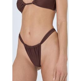 LSCN BY LASCANA Bikini-Hose 'Gina' braun Gr. 32. Nachhaltig.