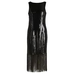 Abendkleid Vera Mont "Damen mit U-Boot-Ausschnitt", Damen, Gr. 40, Normalgr&ouml;&szlig;en, schwarz, Mesh, Obermaterial: 95% Polyester, 5% Elasthan. Futter: 100% Polyester, eng lang, U-Boot-Ausschnitt, Kleider Abendkleid