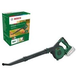 Akku-Laubbl&auml;ser Bosch HOME & GARDEN "UniversalLeafBlower 18V-130", schwarz, B:13,9cm H:21,9cm L:85,7cm, Kunststoff, Laubsauger, ohne Akku und Ladeger&auml;t