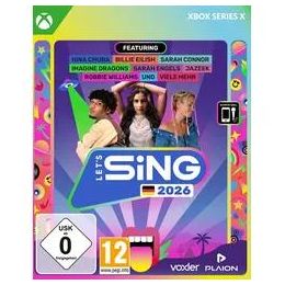 Ravenscourt Spielesoftware "Let's Sing 2026 German Version", ohne farbbezeichnung, Xbox Series X, Spielesoftware