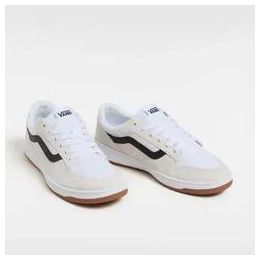 Sneaker Vans "Ryland LS", Herren, Gr. 46, wei&szlig;, schwarz, Leder, Schuhe Sneaker