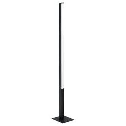 Eglo Stehlampe "SIMOLARIS-Z Stehleuchte schwarz, ZigBee 3.0, Disco-Modus", schwarz, H: 161,5cm, 1 Stk., Leuchten, Timer, App/Sprachsteuerung Alexa, 5,5x5,5x161,5cm, exkl. Fernbedienung, Stehlampe
