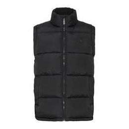 !Solid Steppweste SOLID "Steppweste SDMarlin", Herren, Gr. L, schwarz (true schwarz), Obermaterial: 100% Polyester PES., Westen Steppweste