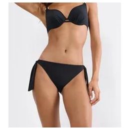 Bikini-Hose Triumph "Summer Twist Tai 01", Damen, Gr. 44, N-Gr, schwarz, Microfaser, Obermaterial: 77% Polyamid, 23% Elasthan, Badehosen Bikini-Hose, Eleganz und Komfort