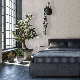 Vliestapete marburg "Infused Impressions", grau, B:0,53m L:10,05m, Vlies, Tapeten, moderne Tapete f&uuml;r Wohnzimmer Schlafzimmer K&uuml;che
