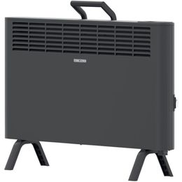 Stiebel Eltron Konvektor "&raquo;CNS-B 2000 Plus LCD move&laquo;, Standkonvektor engergiesparend, 2 kW", schwarz, B:73,8cm H:52,4cm T:23,5cm, Heizstrahler, schwarz, f&uuml;r ca. 25 m&sup2;, LC-Display, Wochentimer