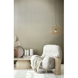 Vliestapete marburg "Textured Tones", beige (dunkelbeige), B:0,53m L:10,05m, Vlies, Tapeten, moderne Tapete f&uuml;r Wohnzimmer Schlafzimmer K&uuml;che