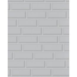 Vliestapete marburg, grau, B:0,53m L:10,05m, Vlies, Tapeten, moderne Tapete f&uuml;r Wohnzimmer Schlafzimmer K&uuml;che