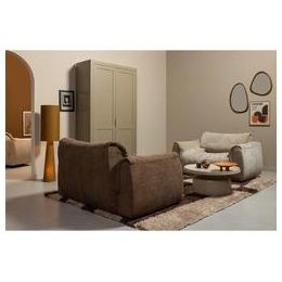 Wandspiegel Woood "Leif spiegel", braun (natur), B:44cm H:2cm T:2cm, Glas, MDF, Spiegel, Wandspiegel, Leif-Spiegel von Woood bietet Stil, MDF-Rahmen und verspieltes Design
