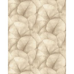 Fototapete marburg "Botanical Beauty", beige, B:2,12m L:2,7m, Vlies, Tapeten, moderne Tapete f&uuml;r Wohnzimmer Schlafzimmer K&uuml;che