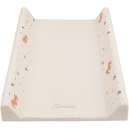 Wickelauflage Sterntaler "Filou Keil", lichtgrau, B:50cm L:70cm, PVC-Folie, Polyester, Polyurethan, Wickelauflagen, Wickelauflage, Made in Europe