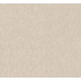 Vliestapete marburg "Beige", beige, B:0,7m L:10,05m, Vlies, Tapeten, moderne Tapete f&uuml;r Wohnzimmer Schlafzimmer K&uuml;che