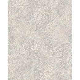 Vliestapete marburg, beige (beige, silberfarben), B:0,53m L:10,05m, Vlies, Tapeten, moderne Tapete f&uuml;r Wohnzimmer Schlafzimmer K&uuml;che