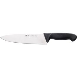 Pinti Inox Kochmesser PINTINOX "Coltelli P9000", schwarz (edelstahlfarben, schwarz), Klingenl&auml;nge 20cm, Edelstahl, Kunststoff, Kochmesser, Kochmesser, Edelstahl/Kunststoff, sp&uuml;lmaschinengeeignet